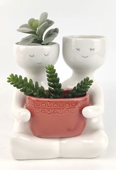 Friends holding a pot Planter | My Plant Oasis